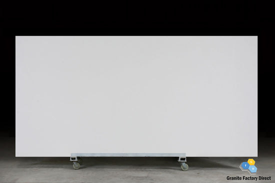 Luna White Quartz Countertop, Island, and Slab – Granite Factory Direct