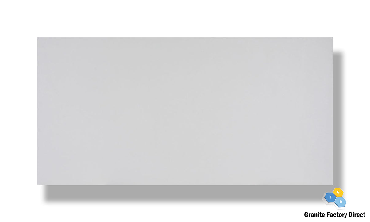 Luna White Quartz Countertop, Island, and Slab – Granite Factory Direct