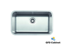 SM3018 18 Gauge Undermount Single Bowl Stainless Sink – Granite Factory ...