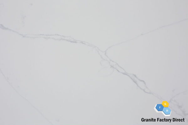 Calacatta Classic Quartz Countertop, Island, and Slab – Granite Factory ...