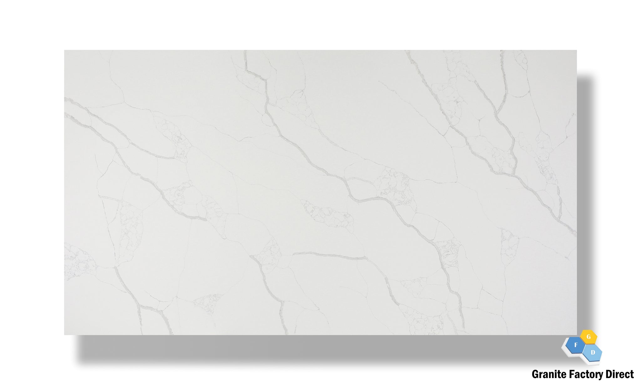 Calacatta Rio Quartz Countertop and Island – Granite Factory Direct