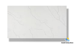 Calacatta Rio Quartz Countertop and Island – Granite Factory Direct