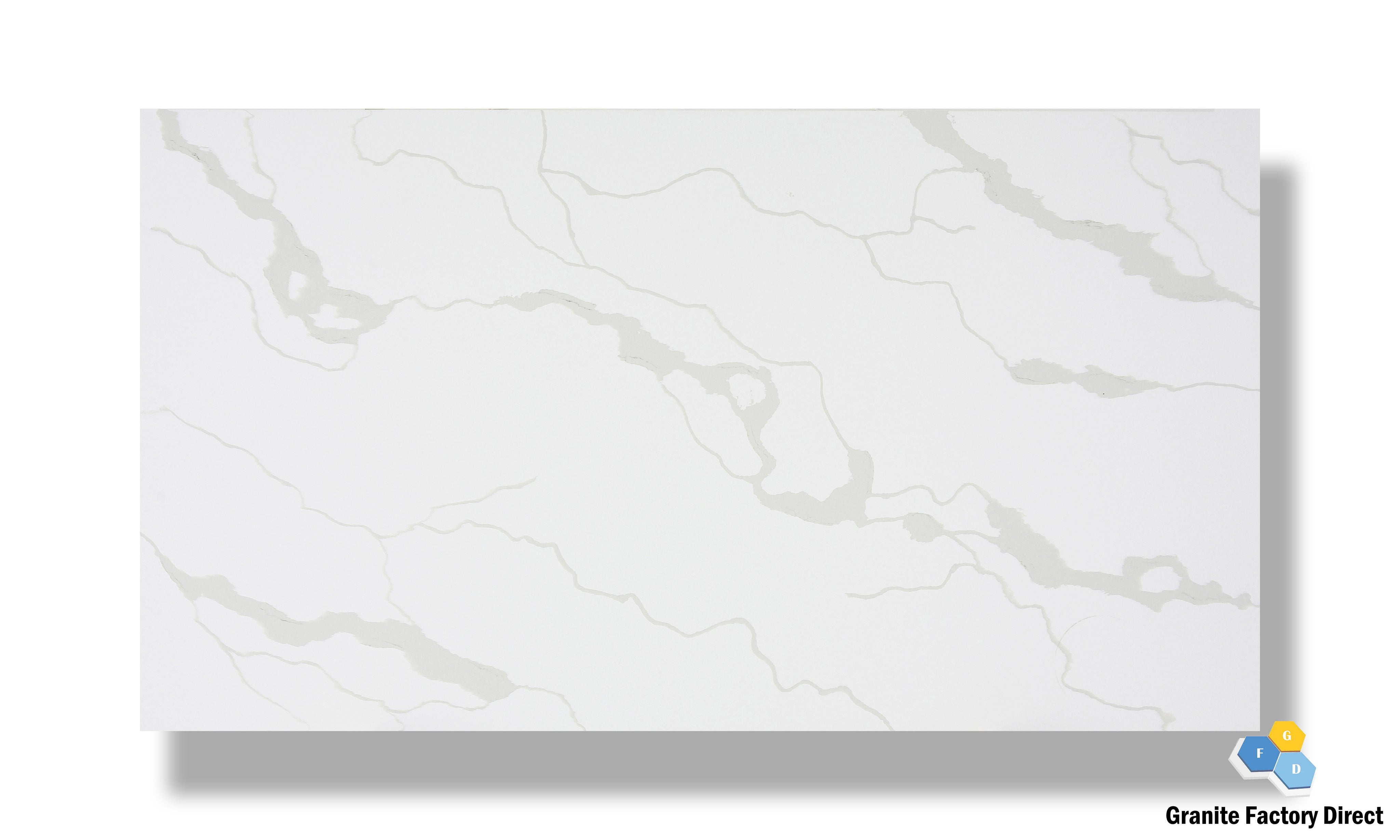 Calacatta Vencinza Quartz Countertop, Island, and Slab – Granite ...