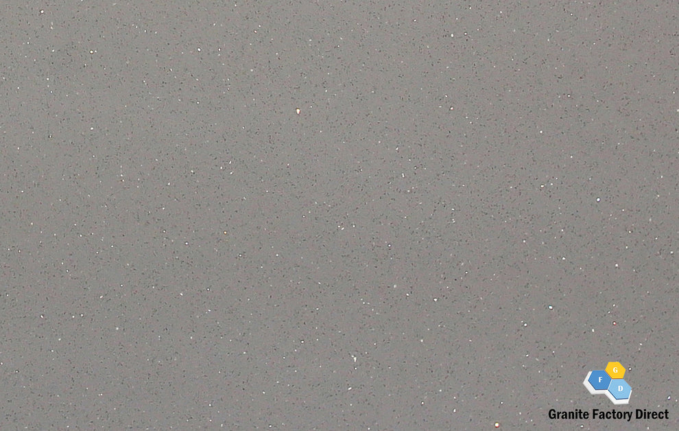 Crystal Grey Dark Quartz Countertop, Island, and Slab – Granite Factory ...