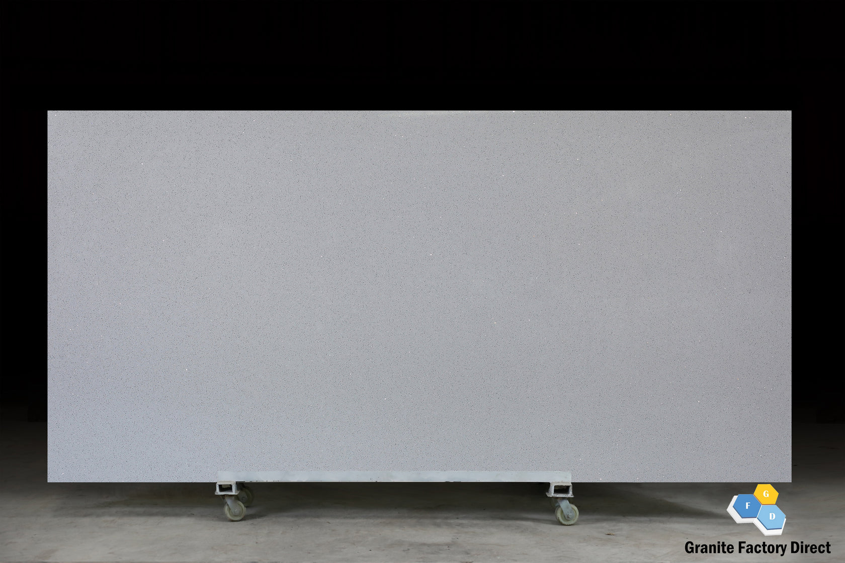 Crystal Grey Light Quartz Countertop, Island, and Slab – Granite ...