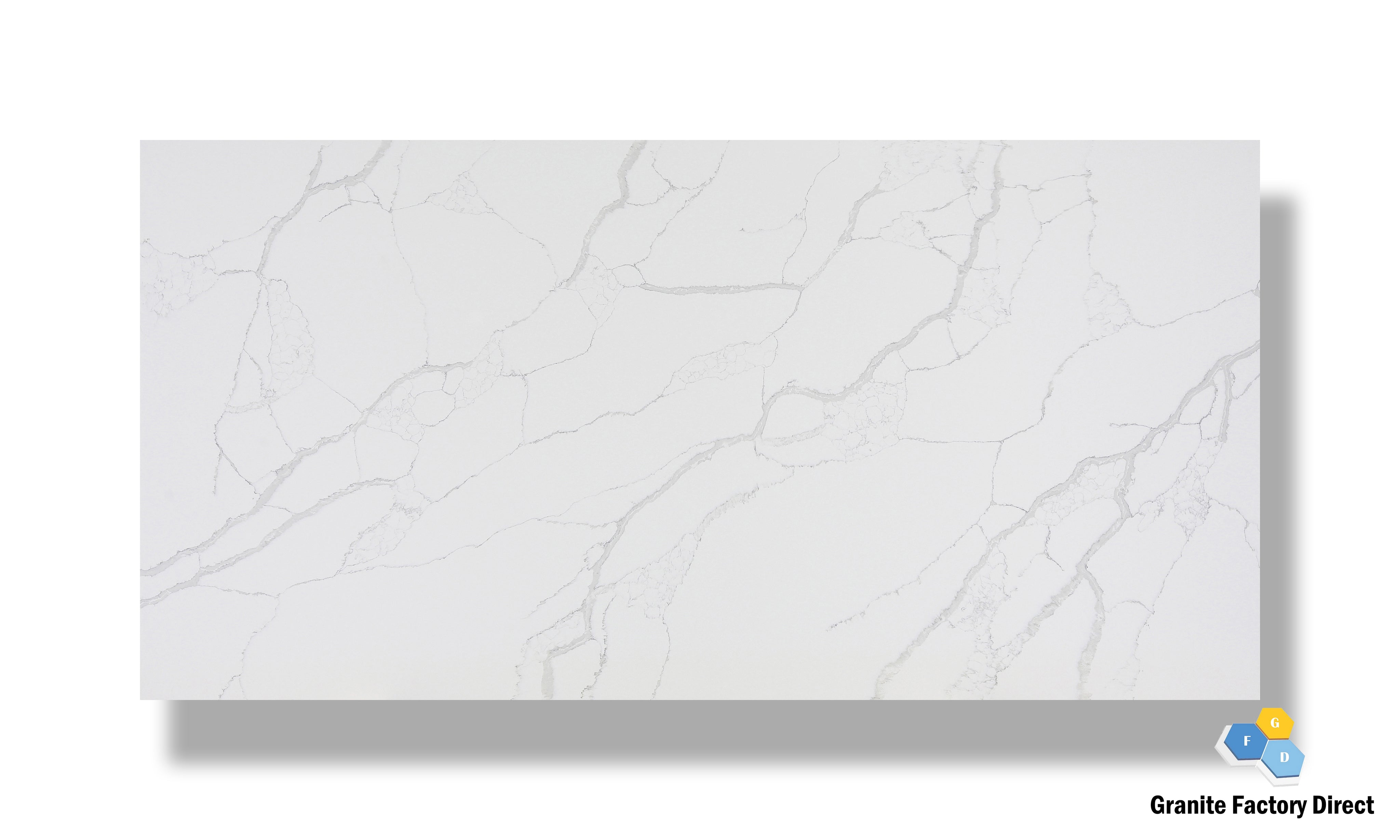 Statuorio White Quartz Countertop, Island, and Slab – Granite Factory ...
